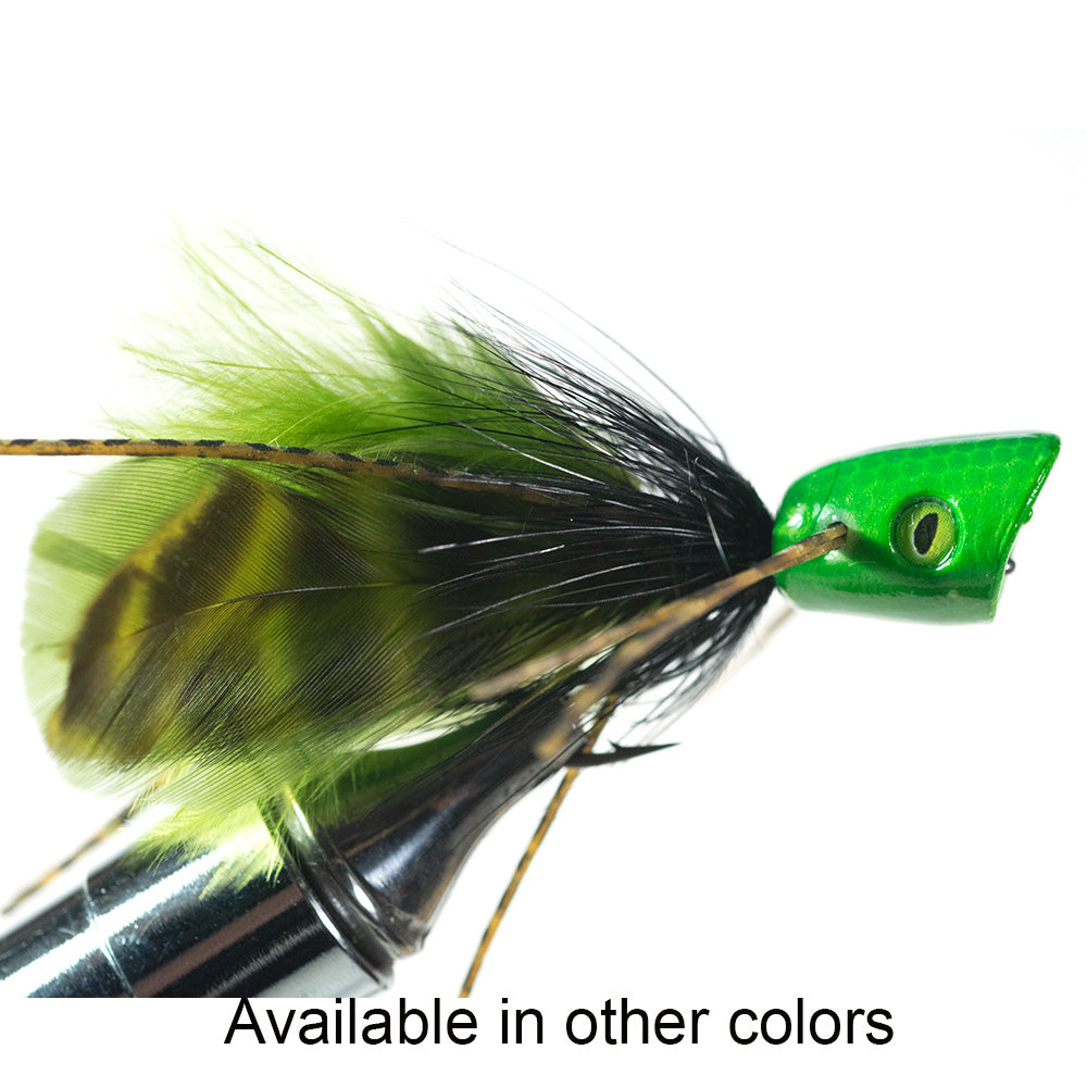 Poppers, Popping Bugs, Surface Flies for Bass & Panfish – Murray's Fly Shop