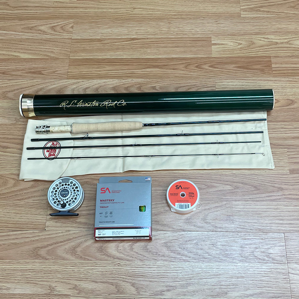 Winston Pure2 693-4 Fly Rod and Reel Outfit – Murray's Fly Shop