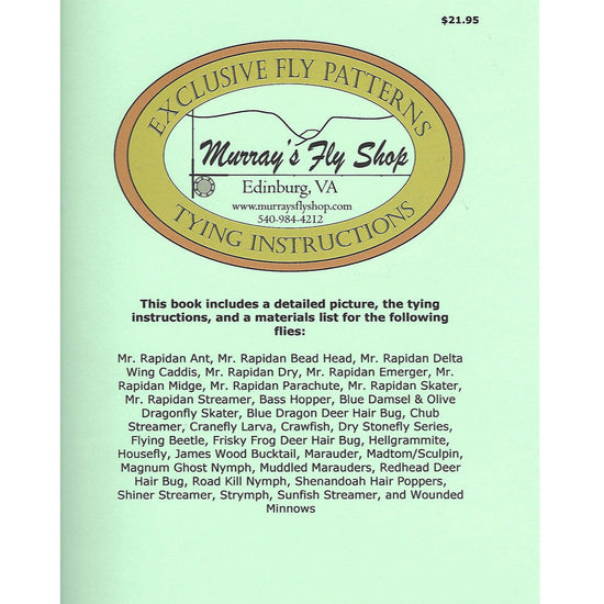 Exclusive Fly Patterns Tying Instructions l Murray's Fly Shop